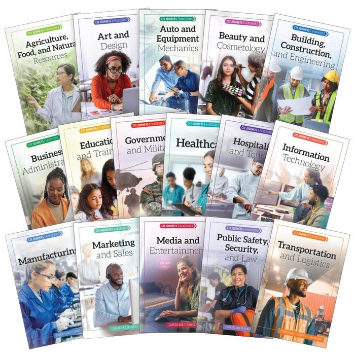Saddleback CTE Journeys Book Set, Set of 16